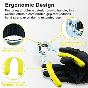 Bedalio Faucet Wrench - Aerator Removal & Replacement Tool for Kitchen & Bathroom Sinks