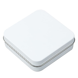 Tiny Storage Cases Sealed Metal Tin Practical Box Containers For Jewelry Candy Headrope Condom Sundries