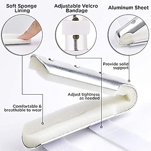 Sopito Finger Splint, 7PCS Finger Support Brace Finger Stabilizer for Broken Fingers Straightening Arthritis Knuckle Immobilization