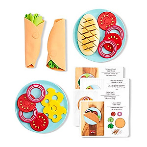 Skip Hop Play Food Set, Zoo Little Chef Meal Kit