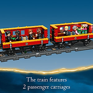LEGO Harry Potter Hogwarts Express & Hogsmeade Station 76423 Building Toy Set; Harry Potter Gift Idea for Fans Aged 8+; Features a Buildable Train, Tracks, Ticket Office and 8 Harry Potter Minifigures