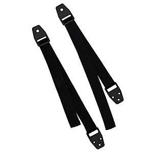 Dreambaby Flat Screen TV Saver Child Safety Straps - Anti-Tip Furniture Security Anchors - Adjustable Strap - Black - Model L860