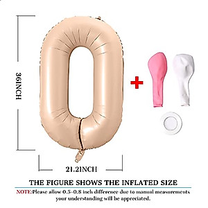 MJartoria Bundle 40 Inch Number Balloons with Crown with Birthday Party Hats 0-9 Big Size Happy Birthday Balloon Foil Digital Balloon for Birthday Party Wedding Anniversary Baby Shower Decorations