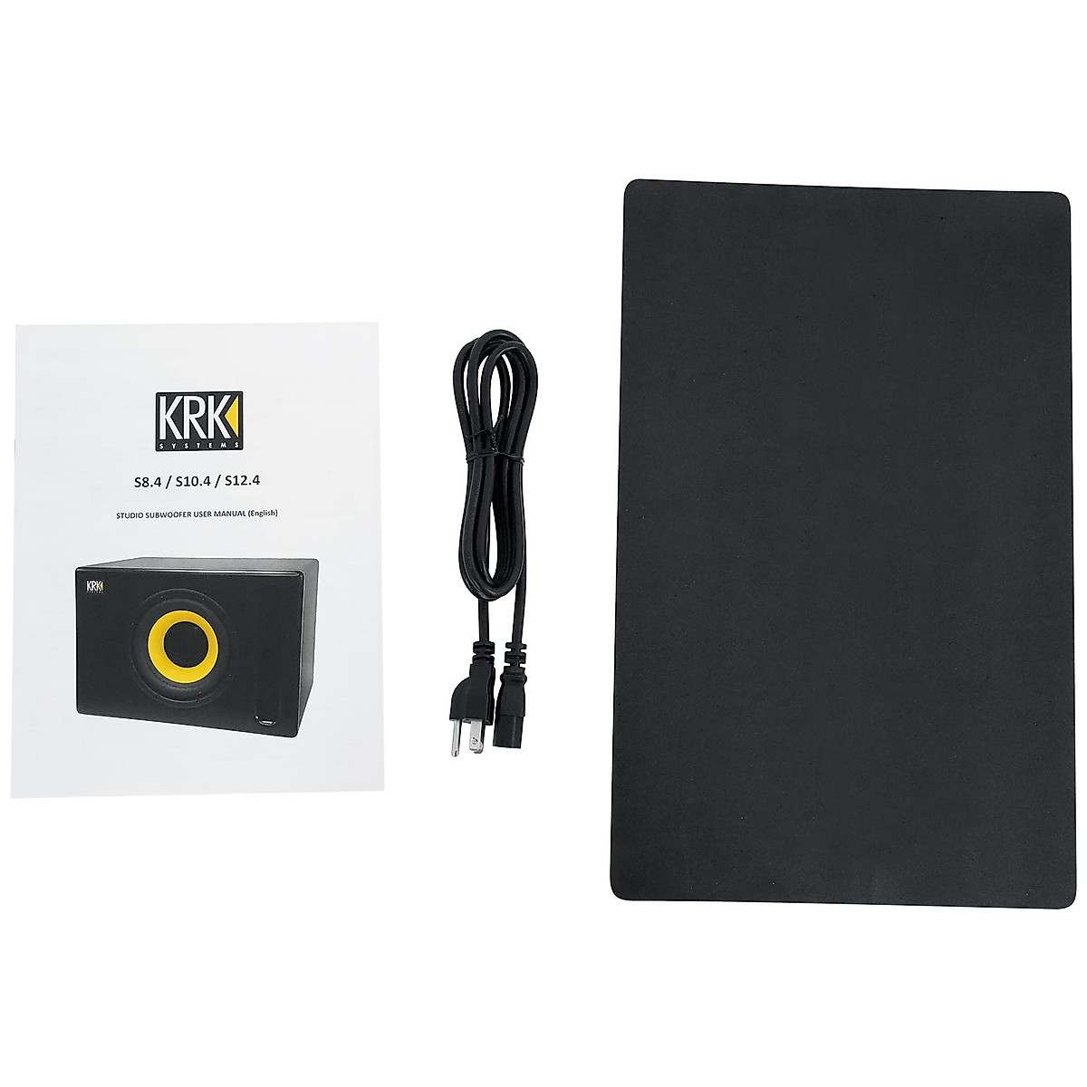 KRK S10.4 S10 Generation 4 10" 160 Watt Powered Studio Subwoofer