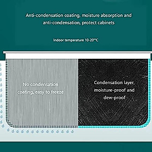 BybAgs Faucets Sink, Stainless Steel Dish Sink, Balcony Small Single Bowl Sink, Copper Hot and Cold Single Hole Faucet/a/45 * 30 * 22Cm