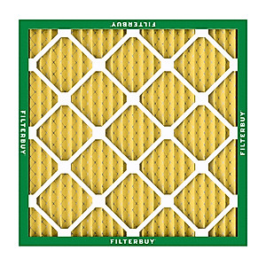 Filterbuy 20x20x4 Air Filter MERV 11 Allergen Defense (5-Pack), Pleated HVAC AC Furnace Air Filters Replacement (Actual Size: 19.50 x 19.50 x 3.63 Inches)