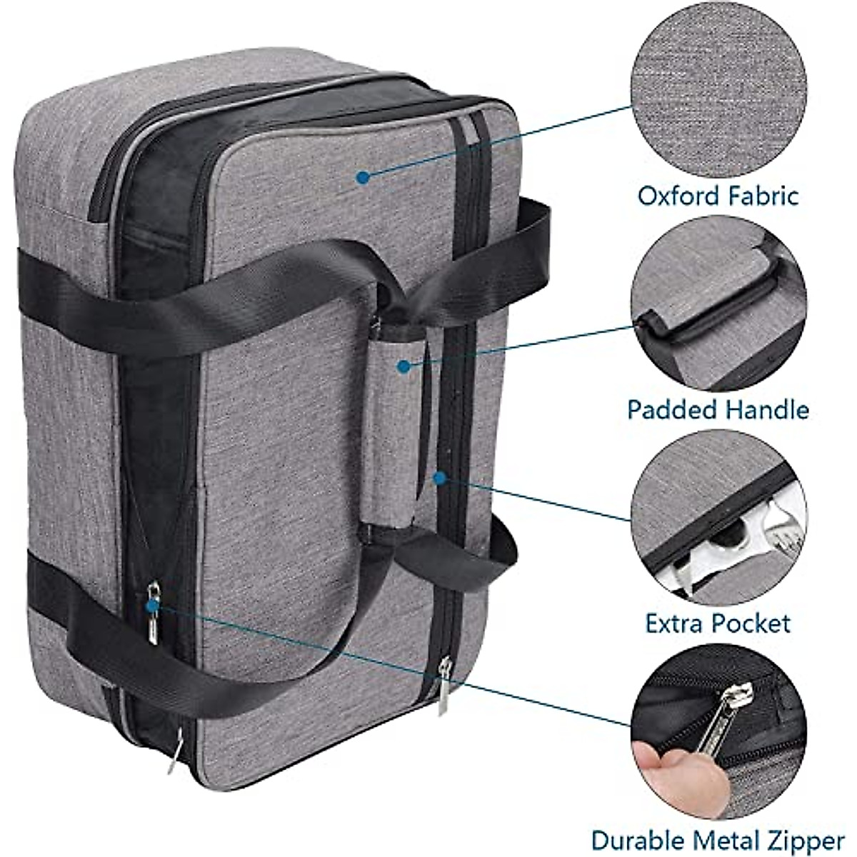 Insulated Casserole Carrier,Casserole Carriers For Hot or Cold Food,Expandable Casserole Dish Carrier Bag,Portable Tote Pie Carrier Hot Cold Food Carrier Bag For Potluck Parties,Picnic,Beach or Gifts