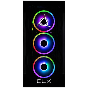 CLX Set Gaming PC - Intel Core i9 12900KF 3.2GHz, GeForce RTX 4060 Ti, 1TB NVMe M.2 SSD, 4TB HDD, 32GB DDR4 RGB Memory, 240mm AIO, Windows 11 Home, Black