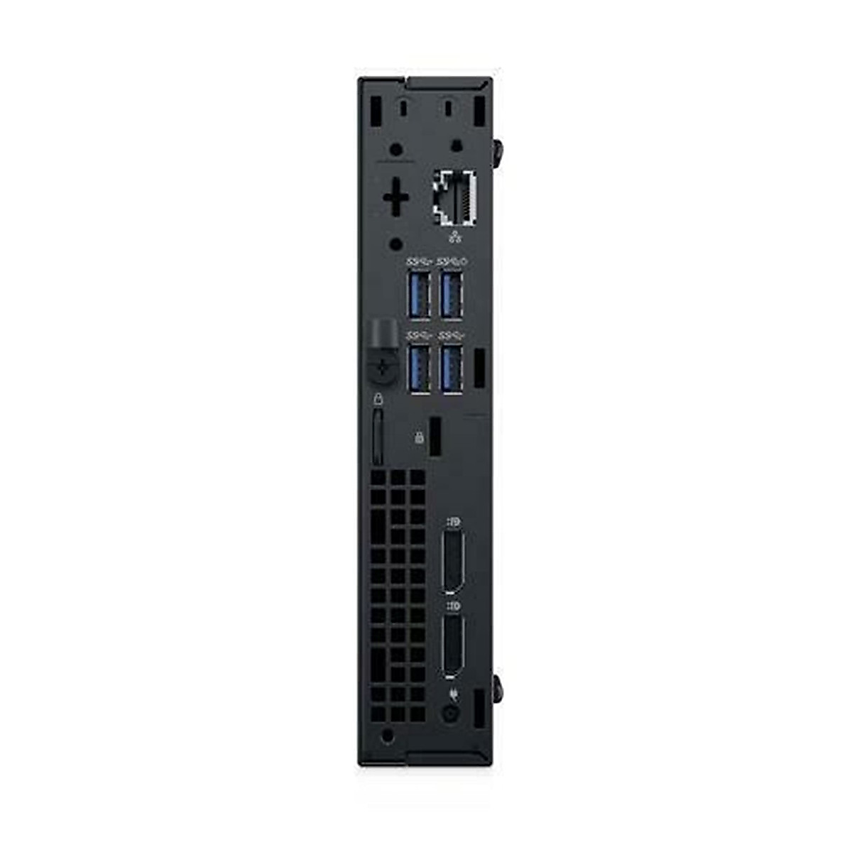 Dell Optiplex 7070 MicroTower 16GB 256GB SSD Core i7-8700T 2.4GHz Win10P, Black (Renewed)