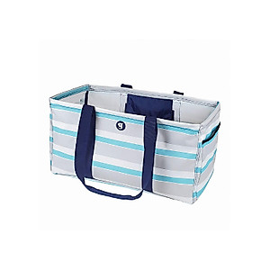 geckobrands Large Utility Tote - Spacious and Durable Multipurpose Tote Bag for Beach, Travel, Shopping, and Outdoor Activities