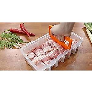 Kimchi Cutter, Food Cutting Storage, Storage+Knife+Cutting Board , Cutting and Storing food at the Same Time, Easily Cut the Meat, Kimchi, Etc with the Storaging, Made in Korea