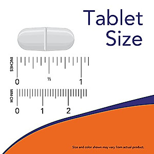 NOW Supplements, (L-Lysine Hydrochloride) 1,000 mg, Double Strength, Amino Acid, 100 Tablets