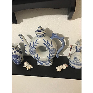 Honbay 6PCS Cute Ceramic Cat Chopsticks Rest Rack Stand Holder for Chopsticks, Forks, Spoons, Knives, Paint Brushes