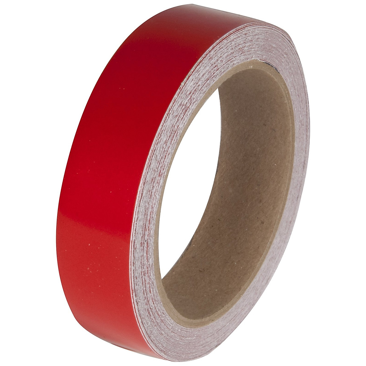 INCOM Manufacturing: Engineer Grade Reflective Safety Tape, 1" x 30', Red