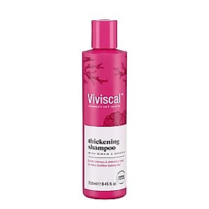 Viviscal Thickening Shampoo, Formulated With Biotin And Keratin, Fortified With Marine Collagen And Seaweed Extract, Strengthens And Reduces Breakage, Healthier Looking Hair 250ml (8.45 fl. oz.)