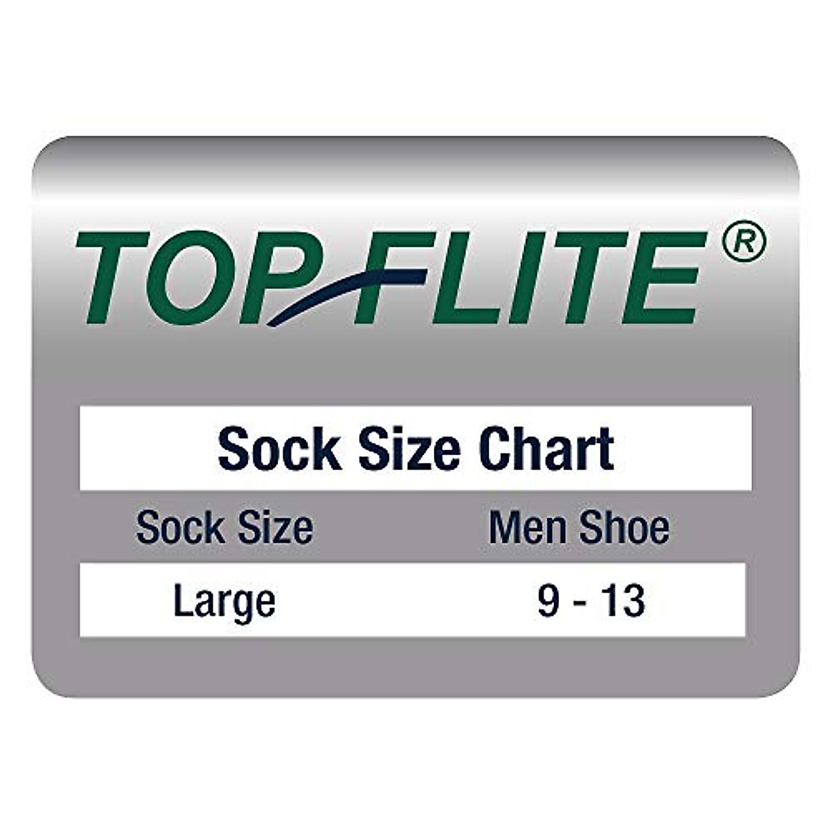 Top Flite Men's Sport Performance Tech Low Cut Ultra Dri Socks 2 Pair Pack, Grey Heather, Large