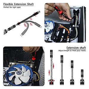 150 in 1 Precision Screwdriver Set, Computer Repair Tool Kit, Laptop Screwdriver Kit, Electronics Repair Tool Kit for PC MacBook Cell Phone iPhone Nintendo Switch PS4 Xbox Controller(Red)