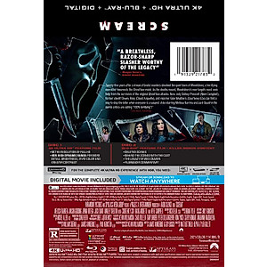 Scream (2022) Limited-Edition Steelbook [4K UHD]