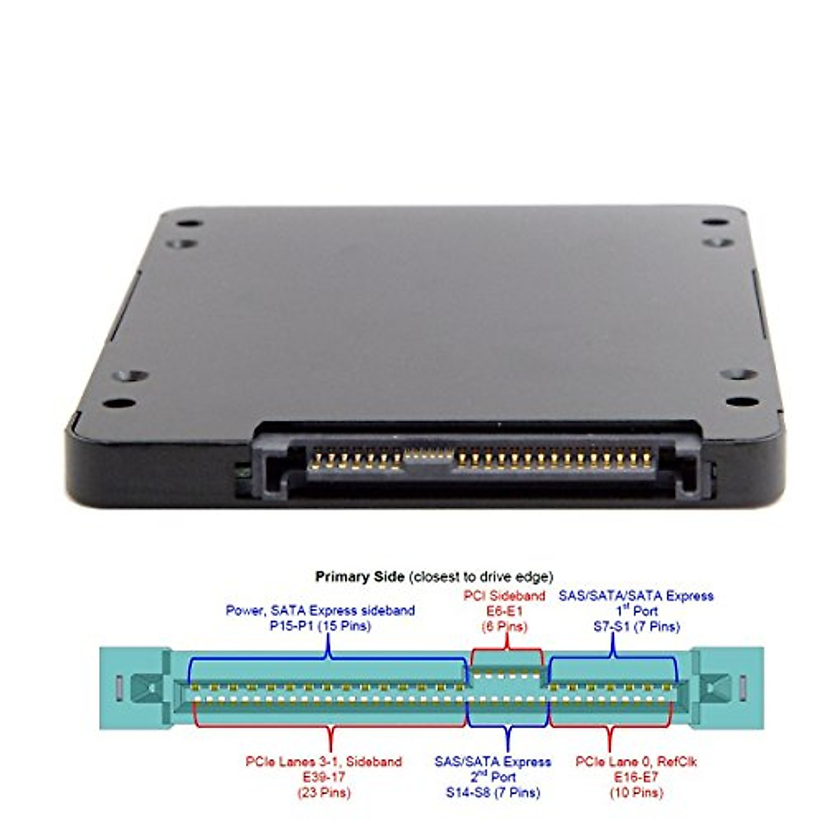 chenyang SFF-8639 U.2 to NVMe M.2 M-Key NGFF PCIe SSD for Case Enclosure Converter Adapter PCIe M2
