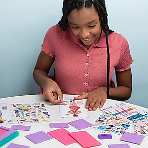 Fashion Plates My Style – Girls Fashion, Mix-and-Match Drawing Kit, Arts and Crafts, Coloring, Art Supplies, Craft Supplies, Stencils, Crayons Included, Create Your Own Fashion Designs, Ages 6+