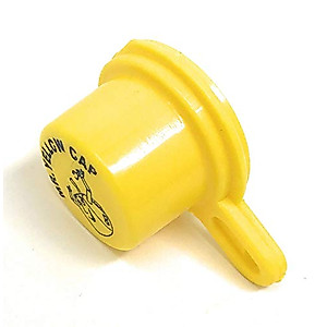 2 - Mr. Yellow Cap Fuel Gas Can Jug Spouts Nozzles, Rings & Caps, replaces Blitz 900302 900092 900094 Old Style - Please Read Description Thoroughly Before Ordering! Thank You