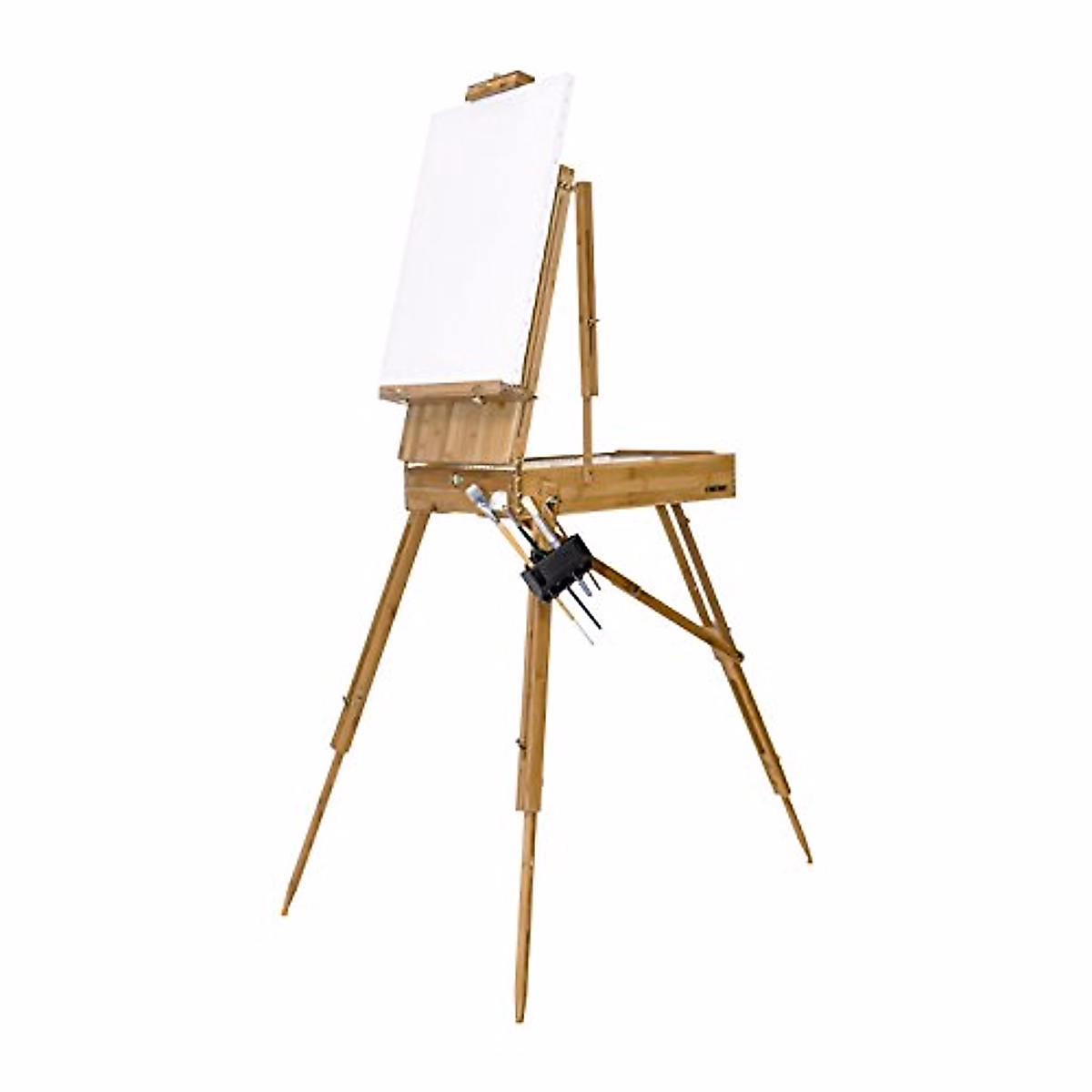 Easy To Use Products Brush Grip Paintbrush Holder and Drying Rack/Caddy, Painting Supplies (Black)