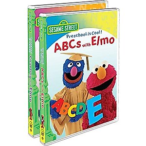 Sesame Street: Preschool Is Cool! ABCs with Elmo / Counting with Elmo [DVD]