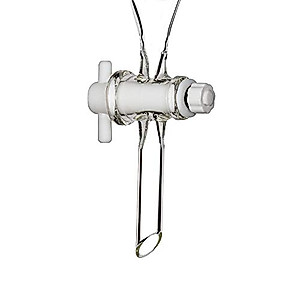 StonyLab Borosilicate Glass 2000 ml Heavy Wall Conical Separatory Funnel with 24/40 Joints and PTFE Stopcock, 2 L (2 Liter)