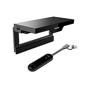 Yealink RoomCast Wireless HDMI Transmitter and Receiver 4K, Up to 4 Screens Casting Wireless Presentation System, Equipped with WPP30 Plug & Play, Collaboration with Yealink A20 A30, no App Needed