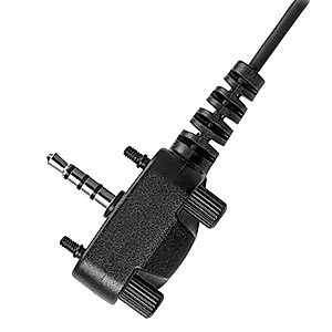 2 Pack Single Wire Earhook Earpiece for Motorola Vertex Radios VX-210 VX-231 VX-261 VX-264 VX-351 VX-354 VX-410 VX-424 VX-450 VX-451 VX-454 VX-459 EVX-261 EVX-531 EVX-534 EVX-539, G Shape Headset