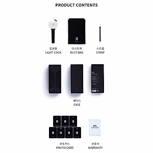 [Official] Bangtan Boys Fanlight Map of The Soul Special Edition Light Stick Plastic