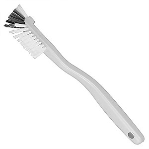 JIANYI Kitchen Scrub Brush, Right Angle Bottle Bathroom Brush for Sink Household Pot Pan Edge Corners Tile Lines Deep Cleaning with Stiff Bristles Ideas