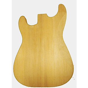 Supra-Tone Electric guitar body, unfinished, ST type, Basswood, Hardtail, Made in USA