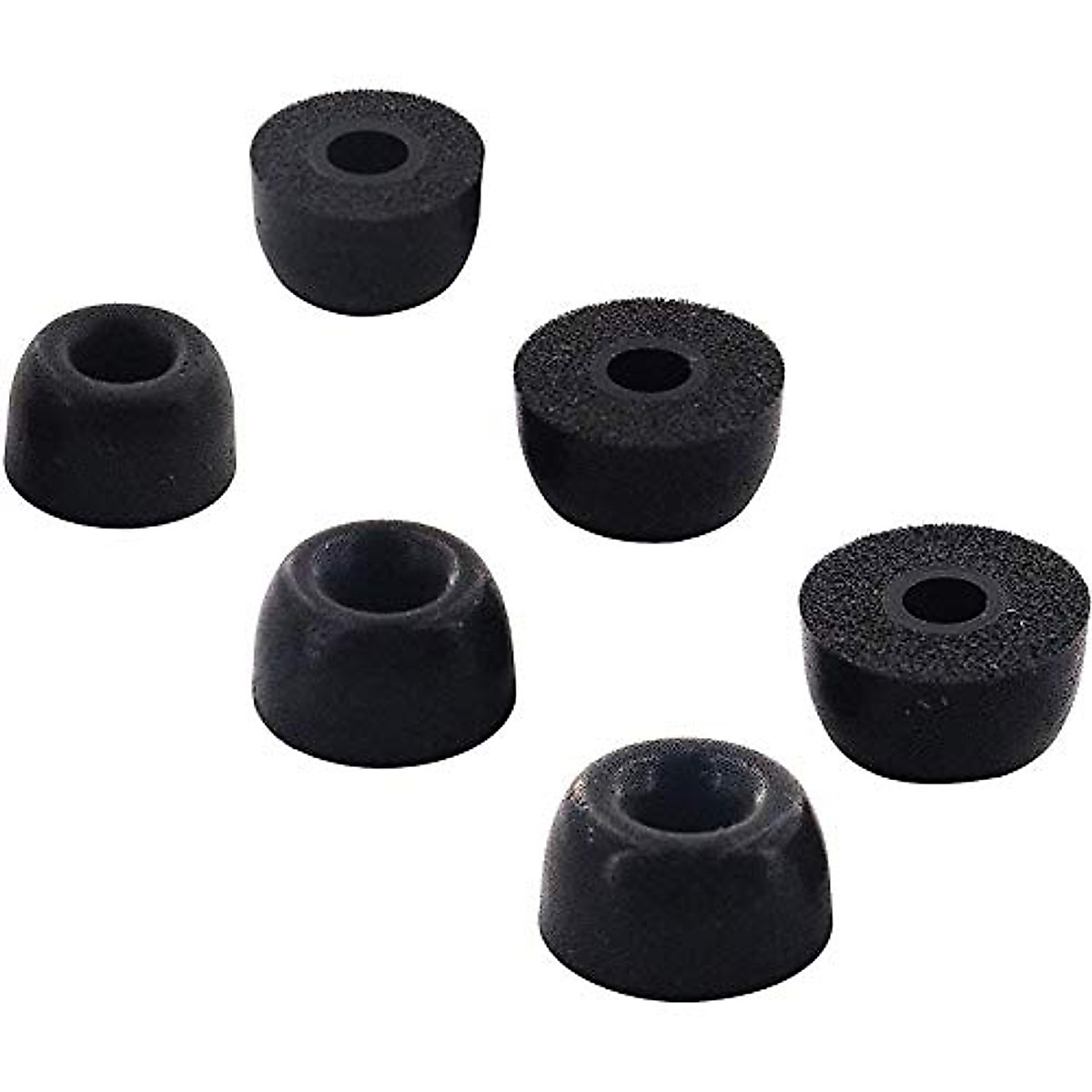 ALXCD Foam Ear Tips Compatible with Jabra Elite 75t Headphones, 3 Pairs Replacement Memory Foam Tips, Compatible with Jabra Elite 75t/ 65t/ Active/ 7 Pro/ Elite 3/ Elite 4 S/M/L