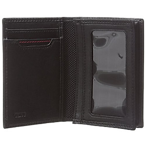 TUMI - Delta Gusseted Card Case Wallet with RFID ID Lock for Men - Black