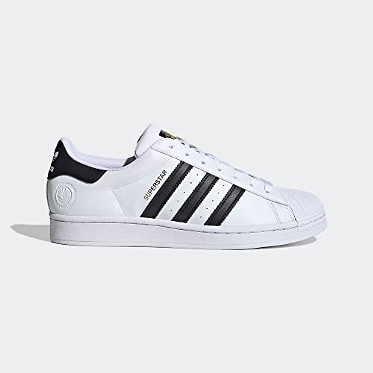 adidas Originals mens Superstar Sneaker, Core Black/White/Core Black, 9 US