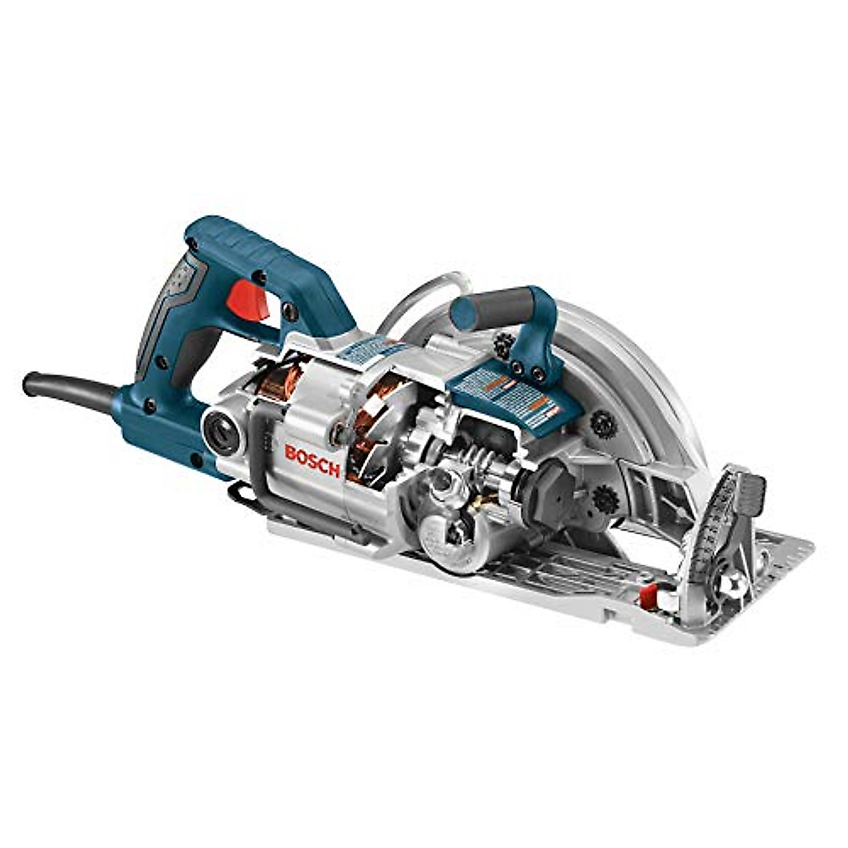 BOSCH 7-1/4-Inch Worm Drive Circular Saw CSW41, Blue