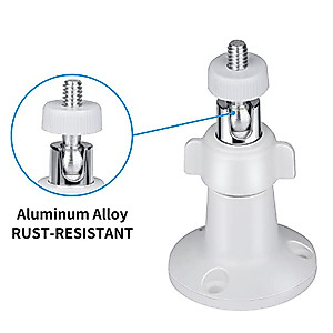 Security Wall Mount for Arlo Pro, Arlo Pro 2, Arlo Ultra, Arlo Pro 3, Arlo Go, Arlo Essential Spotlight Camera, Adjustable Indoor/Outdoor Mounting Bracket for Your Surveillance Camera (2 Pack)