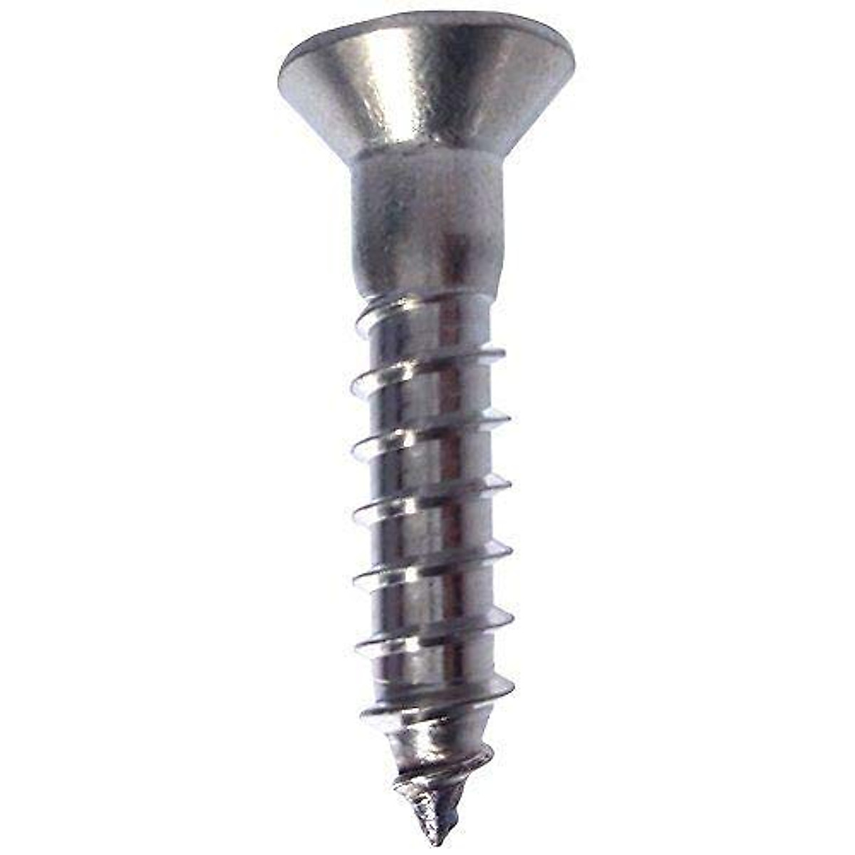 Phillips Flat Head Wood Screw 316 Stainless Steel #8 x 1 Qty 50