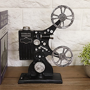 Mini Antique Vintage Craft Movie Film Projector,Movie Projector Music Box Model,Movie Theater Decor,For Birthday Home Office Study Room D¨¦Cor, Movie Projector Music Box Model,Mini Antique Vintafi