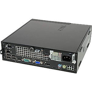 Dell Optiplex 7010 USFF Desktop Computer with Intel i5-3470S Upto 3.6GHz, HD Graphics 2500 4K Support, 16GB RAM, 1TB SSD, DisplayPort, HDMI, DVD, AC Wi-Fi, Bluetooth - Windows 10 Pro (Renewed)
