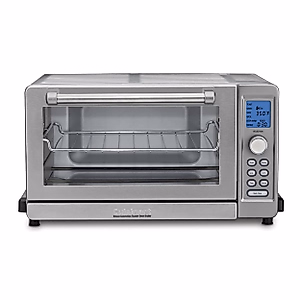 Cuisinart TOB-135N Deluxe Convection Toaster Oven Broiler, Brushed Stainless