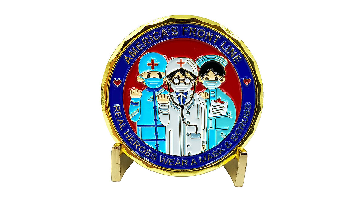 CL2-15 Fighting The Unknown Challenge Coin for First Responders