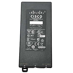 Genuine 56V 0.55A AC Adapter Compatible with Cisco AIR-PWRINJ4= DPSN-35FB A POE30U-560 341-0212-01 Aironet 1041 1042 1141 1142 1250 1252 1260 3500 3501 3502 3602 AP1142 1252AG Power Ethernet Injector