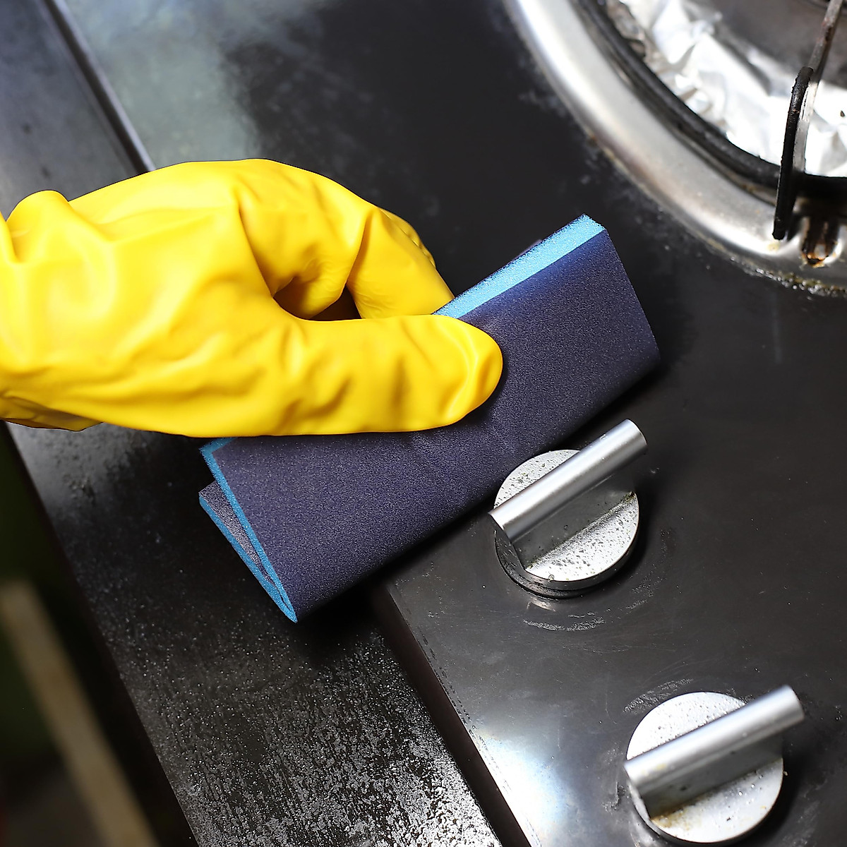 Bates- Sanding Sponge, 12 Pack, 3.9”x4.7”, 80/100/120/180 Grit, Sanding Block, Sanding Paper Block, Sandpaper Sponge Block, Sanding Blocks for Wood, Sanding Sponges, Sand Block, Sanding Blocks Drywall