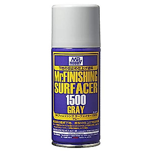 B527 Mr. Finishing Surfacer 1500 Gray, GSI Creos