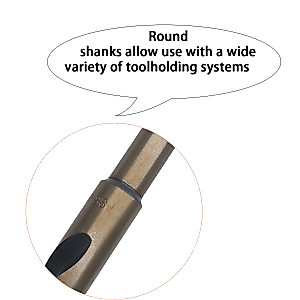 Twist Drill Bit 0.63 in/16mm Reduced Shank High Speed Steel Drill Bit with 1/2" Shank, 118-Degree Black Oxide Drill Bit.