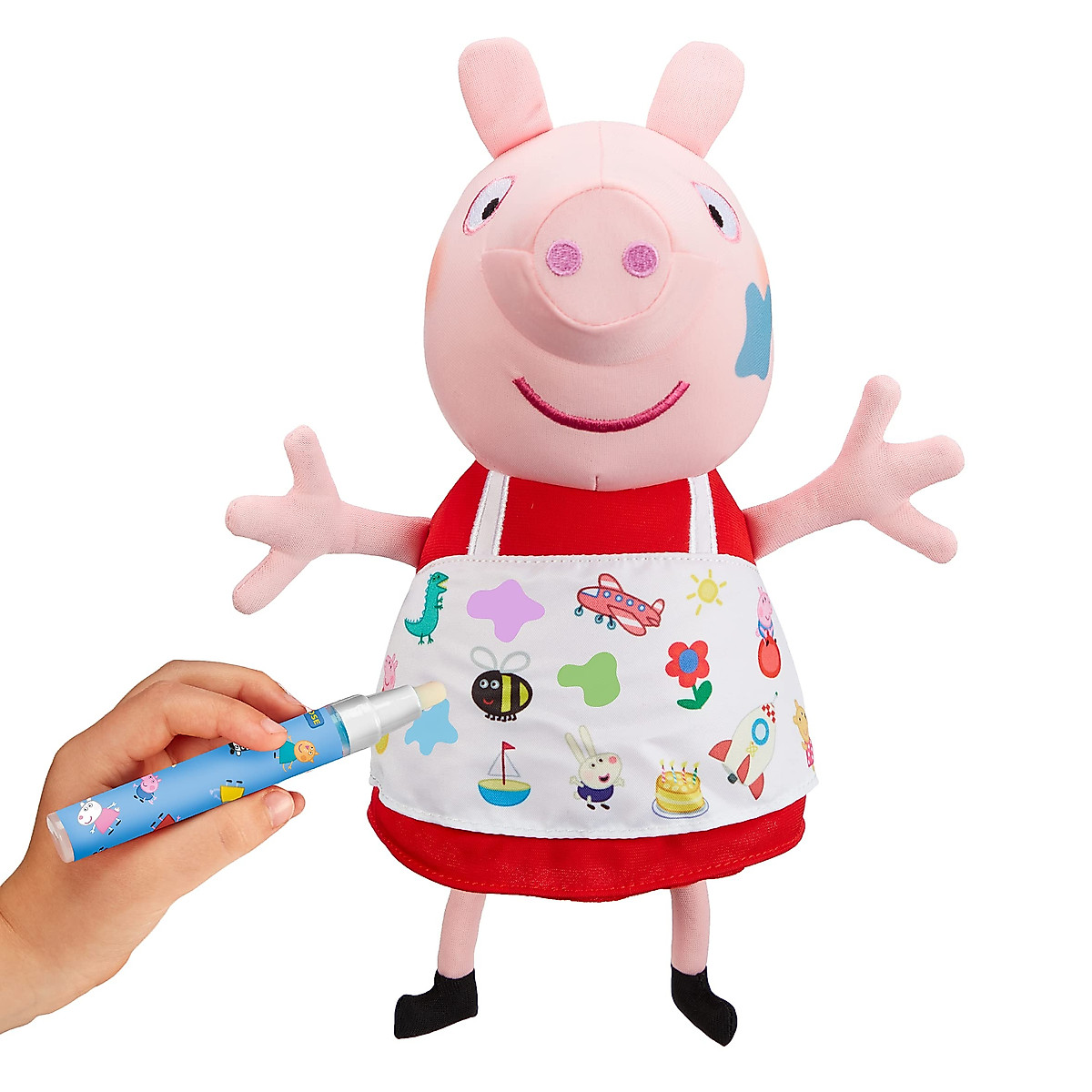 Peppa Pig Splash & Reveal Peppa, Preschool Soft Toy, Creative Play, Gift for 2-5 Year Old