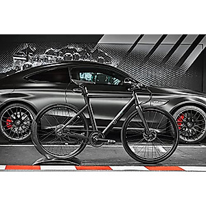 n+ Bikes Mercedes-Benz EQ Formula E Team eBike, Team eBike, Matte Black (Large)