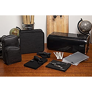 Sizzix Tim Holtz Die Brush & Magnetic Die Pick Tool Kit 665303 – Papercraft & Scrapbooking Intricate Die Paper Remover Set (Black)